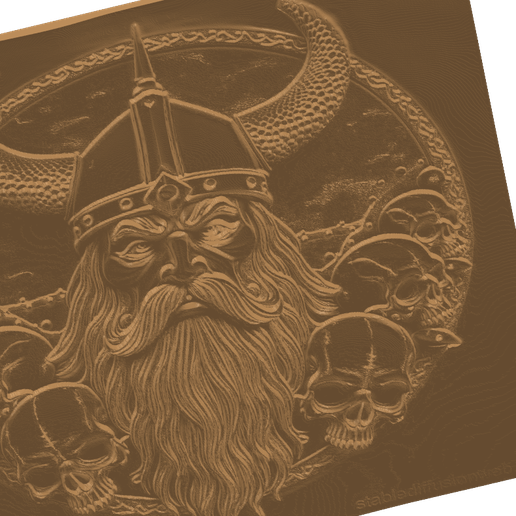 STL file Viking 🖼️ (3MF, GCODE, and STEP)・3D print design to download・Cults