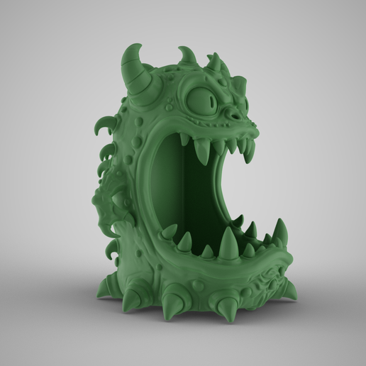 👹 Creature Storage Vessel・ STL File for 3D printing・Cults