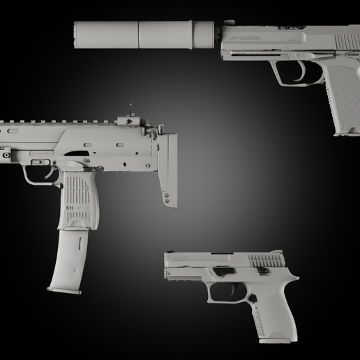 👽 CS:GO / CS2 Whiteout Collection・ STL File for 3D printing・Cults