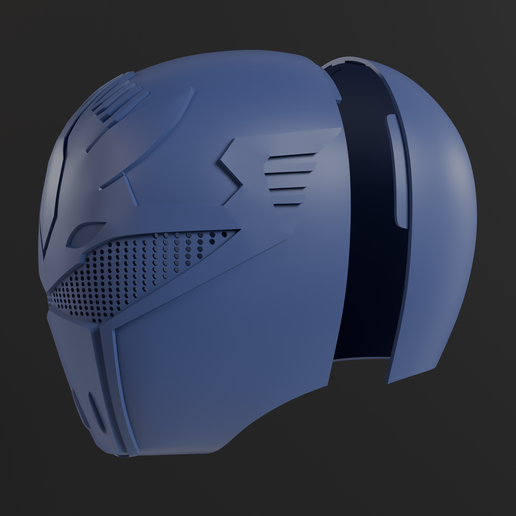 🪖 TenmaRanger Blue Helmet – Dairanger Sentai / Power Rangers Custom 3D ...