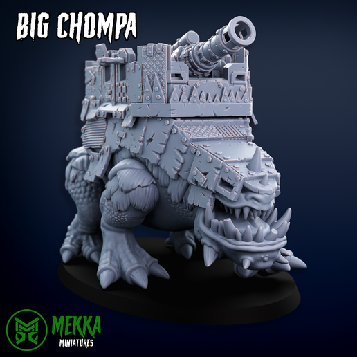 👹 Big Chompa・ 3D File for ・Cults