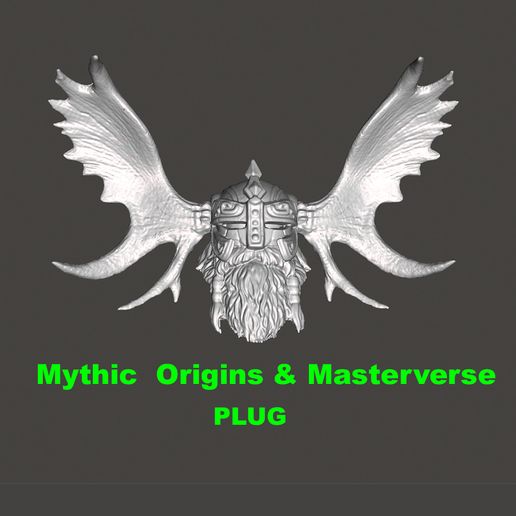 👾 VIKING 1 MYTHIC L HEAD・ 3D File for 3D printing・Cults