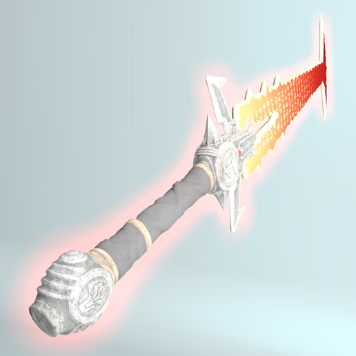 🗿 Crucible Blade Doom Eternal・ STL File for 3D printing・Cults