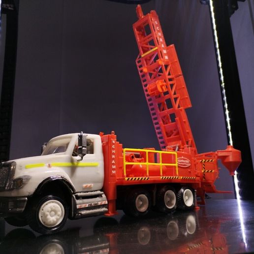 🚚 SCHRAMM 685 DRILLING RIG・ STL File for 3D printing・Cults