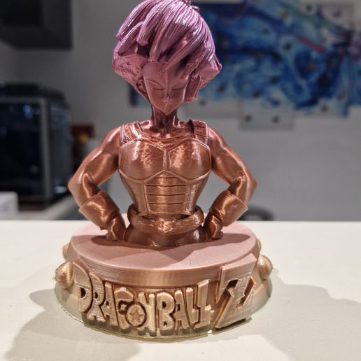 STL file Sélipa Bust Dragon Ball Z 👤 ・3D printer model to download・Cults