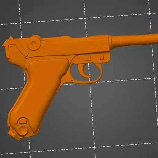 🔫 Toggle-Lock Pistol・Free 3MF File for 3D printing・Cults