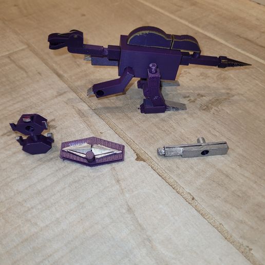 🤖 Shockwave Spinosaurus based on Chaos Theory Comic・Free STL File for ...