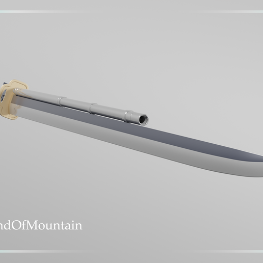 Archivo STL Final Fantasy 7 | Weiss' Gunblade y accesorios 🎭 ・Modelo de ...