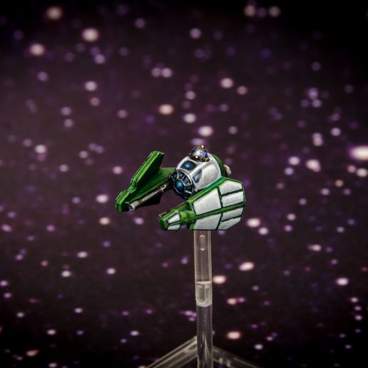 🚀 Yoda Modified ETA-2 Starfighter 1:270 for X-wing Game・ STL File for ...