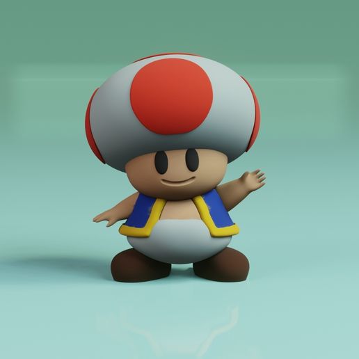 🐉 Toad・ STL File for 3D printing・Cults