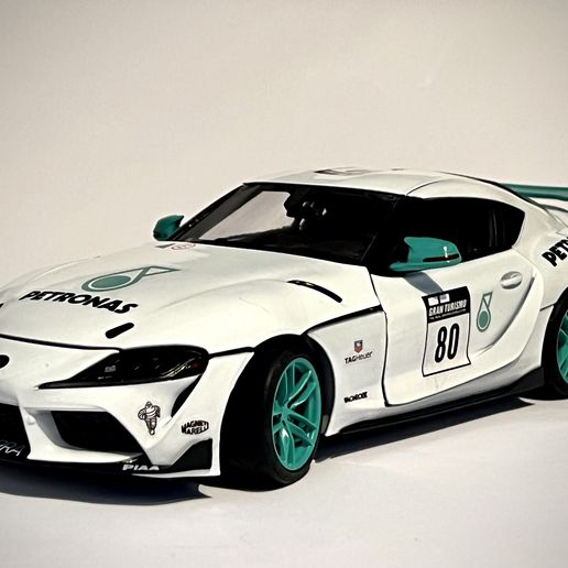 3D printing Toyota GR Supra Scale model Full KIT • made with Elegoo ...