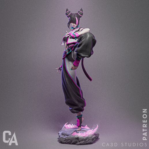 ♀️ Juri 3D Print・ STL File for ・Cults