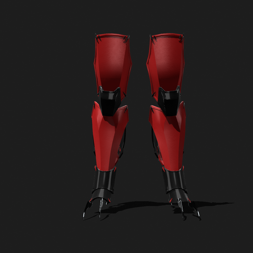 🦵 gotham knights redhood talon leg armor・ STL File for 3D printing・Cults