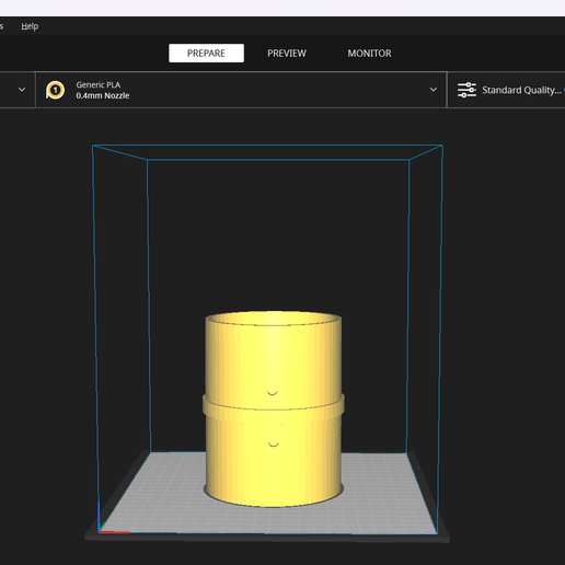 🚀 4" High-power rocket BT coupler.・ STL File for 3D printing・Cults