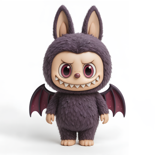 🎃 Labubu Count Dracula Halloween toy・ STL File for 3D printing・Cults