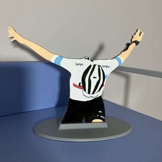 Archivo STL Pogacar image 🎨 ・Design para impresora 3D para descargar・Cults