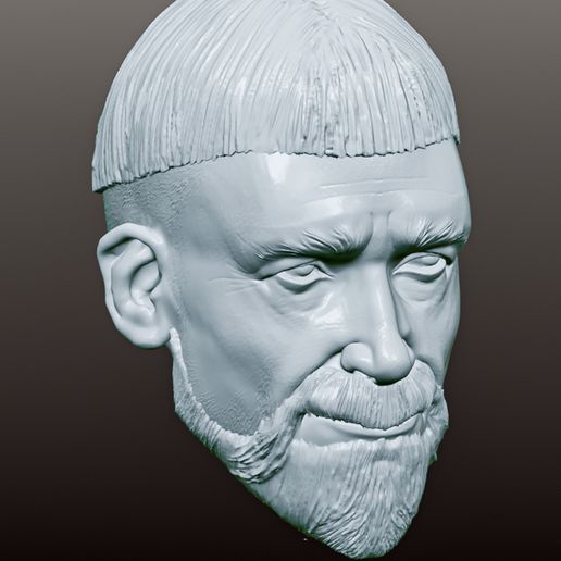 ♂️ Action Figure Head "Authentic Viking Male"・ 3D File for 3D printing ...