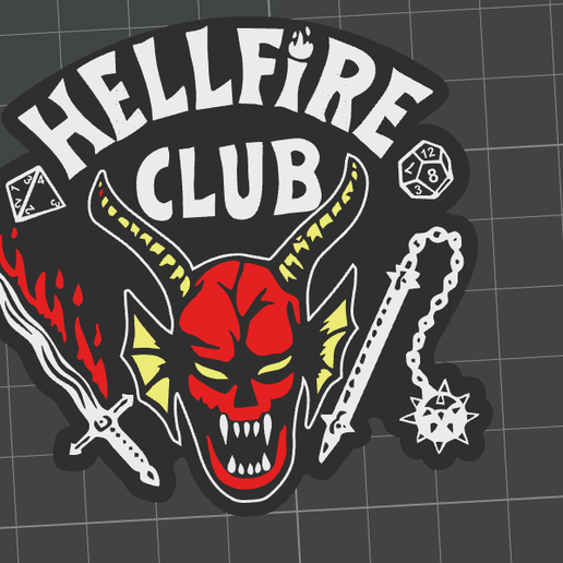 👾 Hellfire lives vaso milkshake (optional hellfire club logo)・ STL File ...