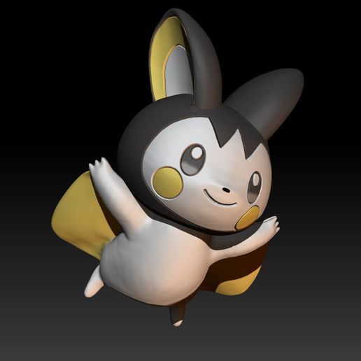 🐉 Pokemon Emolga・ STL File for 3D printing・Cults