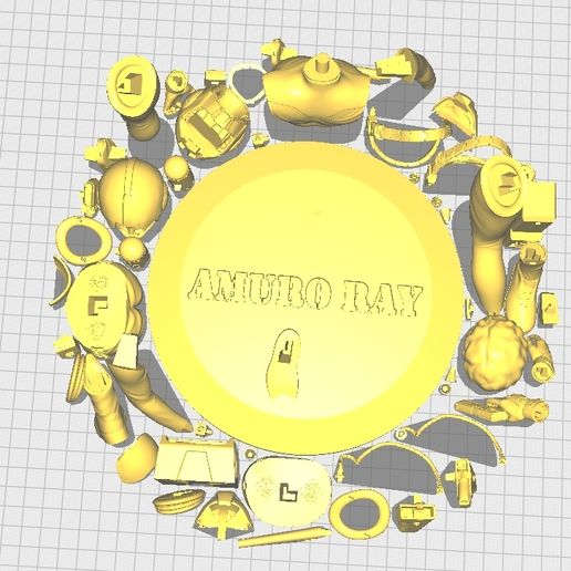 🤖 AMURO RAY 2・ 3D File for 3D printing・Cults