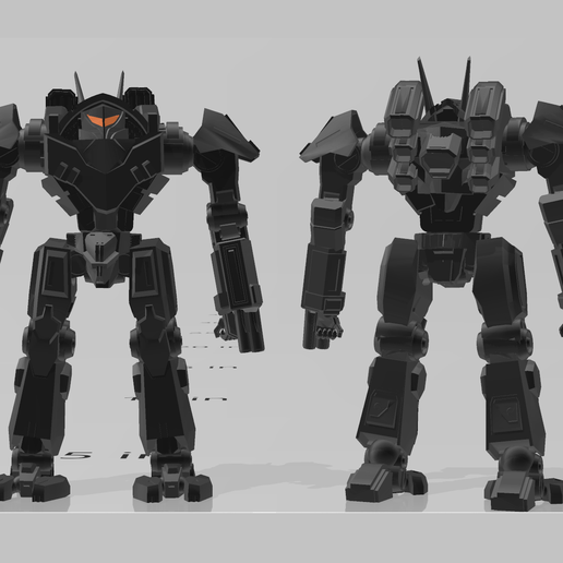 🆕 American Mecha Wrath new poses・Free 3D File for 3D printing・Cults