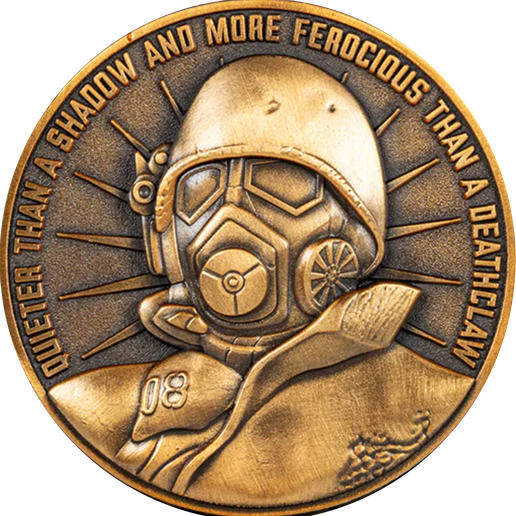 🆕 Fallout - NCR Ranger- New Vegas Coaster Coin - NCR Ranger Badge - 3D ...