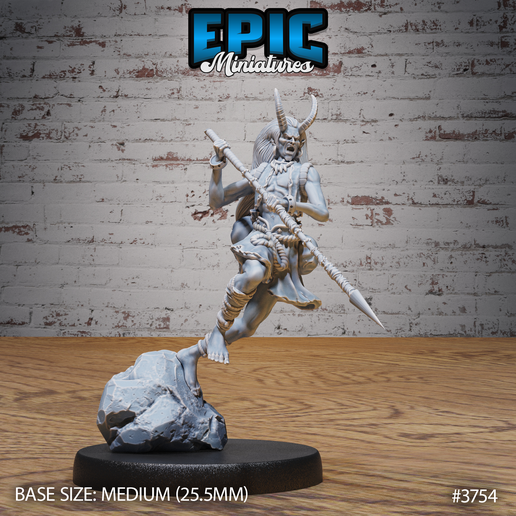 3D file Oni Rival Attack ‧ DnD Miniature ‧ Tabletop Miniatures ‧ Gaming ...