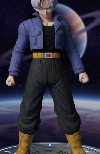 🔮 Future Trunks Life-Size Statue | 3D Printable STL Model Menacing ...