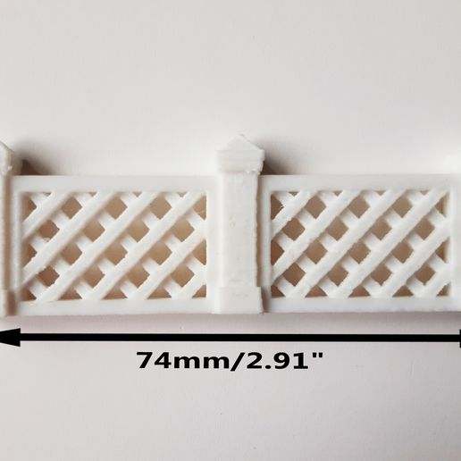 🪵 Miniature Wooden Fence Collection. Print-in-place with 3MF included ...