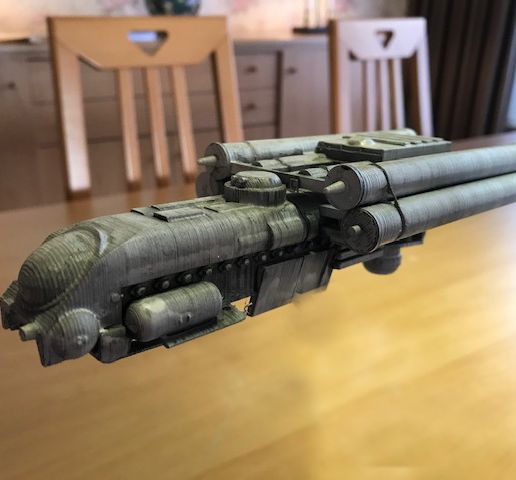 🚢 "'Plumbers Ship" aka Fourtube Ship from Battlestar Galactica ragtag ...