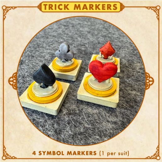 🪄 Trickerion Miniatures Collection: Trick Markers・ 3D File for 3D ...