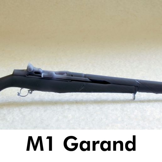 🔫 M1 Garand rifle・Impresión 3D con la impresora 3D Anycubic Photon Mono ...