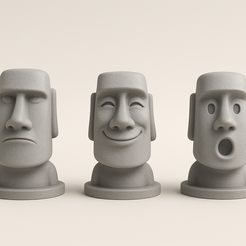 Moai best STL files for 3D printer・306 free models to download・Cults