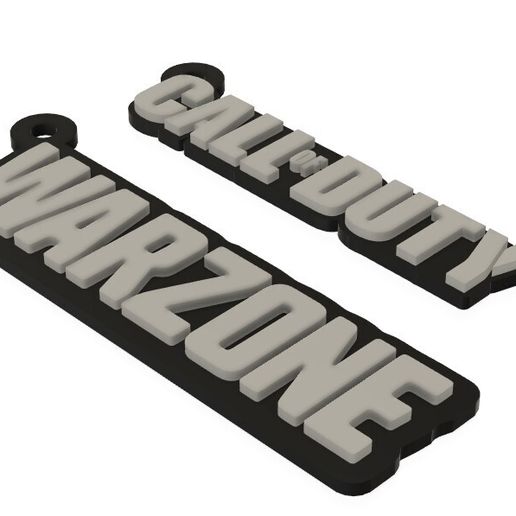 STL file Call of duty - Warframe Keychains x2 🤙 ・3D print design to ...