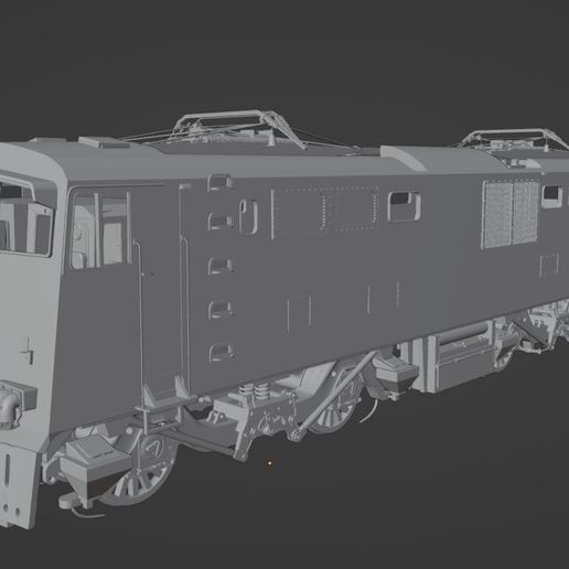 🛤️ SAR CLASS 6E SERIES 1 HO SCALE MODEL・ STL File for 3D printing・Cults