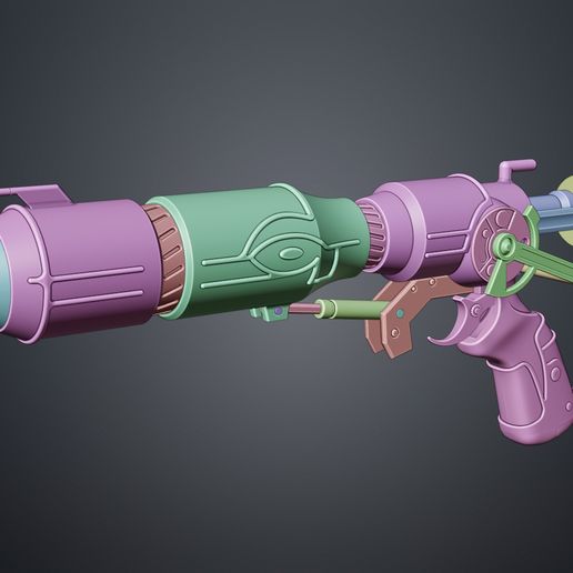 ⭐ Outlaw Star - Starwind's Caster gun・ 3D File for 3D printing・Cults