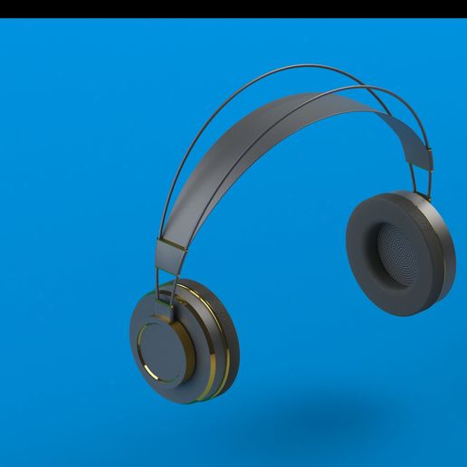 STL file HeadPhone 🎧 ・3D print design to download・Cults