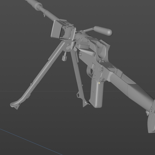 OBJ file German GRB39 anti-tank rifle digital model material 🗺️ ・3D ...