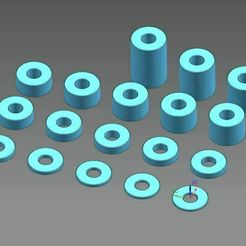 Washers best STL files for 3D printing・60 models to download・Cults