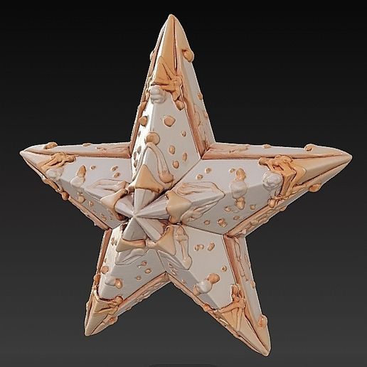 STL file Star ⭐ ・3D printable model to download・Cults