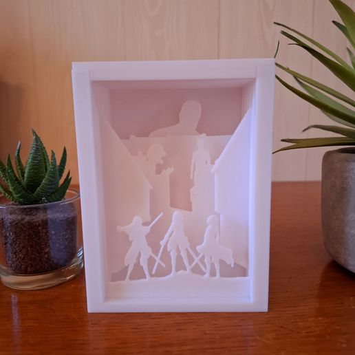 STL file SNK Light box - Boite à lumière 📦 ・3D printer design to ...