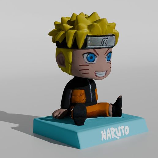 3D file Chibi Naruto Cute 👾 ・3D printer design to download・Cults