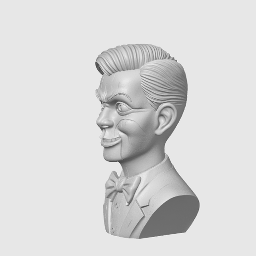 👤 Slappy the Dummy – Goosebumps Horror Bust | 3D Printable Creepy ...