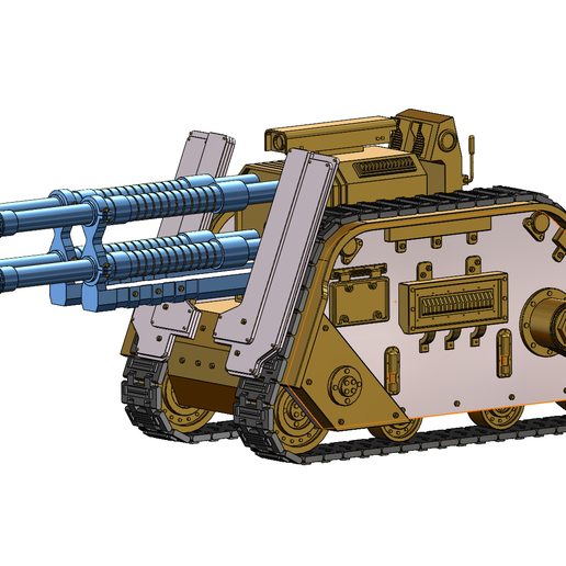 🔫 Rapier Laser Destroyer Array Cannon・ STL File for ・Cults