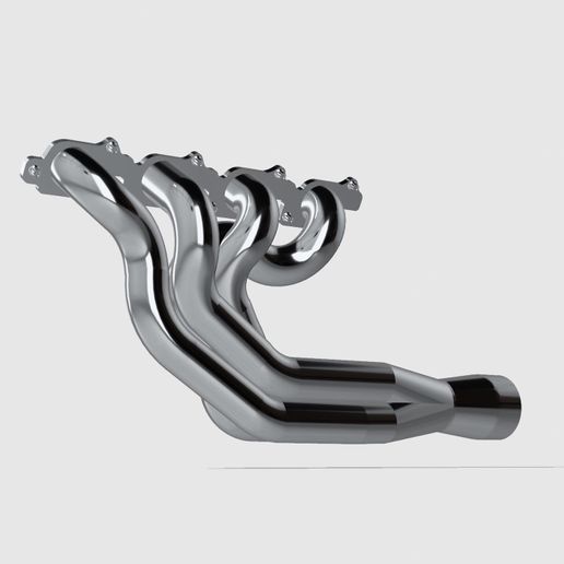 🏎️ Header 4 into 1 Equal Length with Pro Stock Collector・ STL File for ...