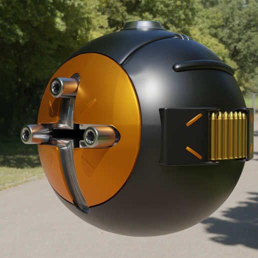 🔫 W-Engine Cannon Rotor ZZZ・ STL File for 3D printing・Cults