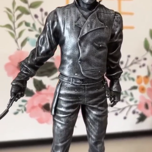 💈 Sweeney Todd Johnny Depp statue・ STL File for ・Cults