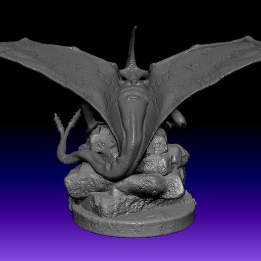 👽 Bioraptor (Pitch black)・ STL File for 3D printing・Cults