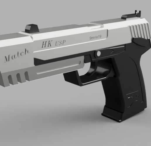 🎲 Underworld Selene Heckler and Koch USP Match Cosplay Prop・ STL File ...