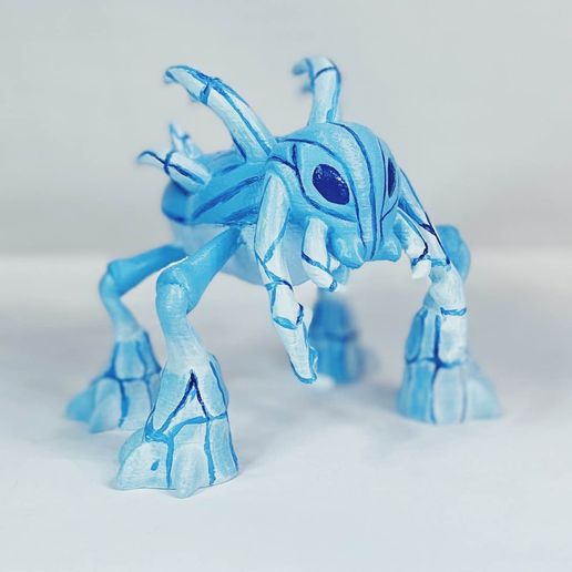 🪲 Wizard101 Frost Beetle・ STL File for 3D printing・Cults